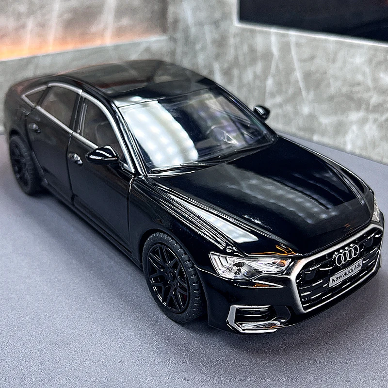 1-24-AUDI-A6-modello-di-auto-in-lega-diecast-veicoli-giocattolo-in ...