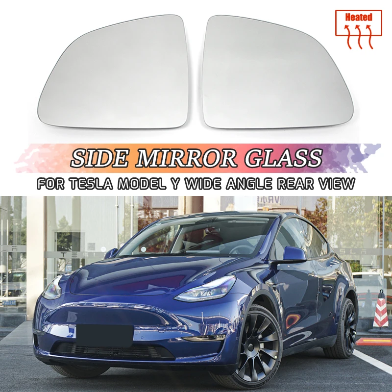 2PCS-Car-Wide-Angle-Mirror-Heat-Waterproof-Anti-Glare-Large-Vision ...