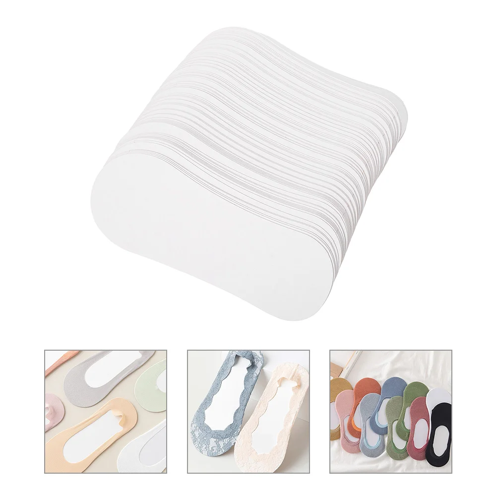 Cardboard-Sock-Inserts-50Pcs-Sock-Display-Paper-Card-White-Blank ...