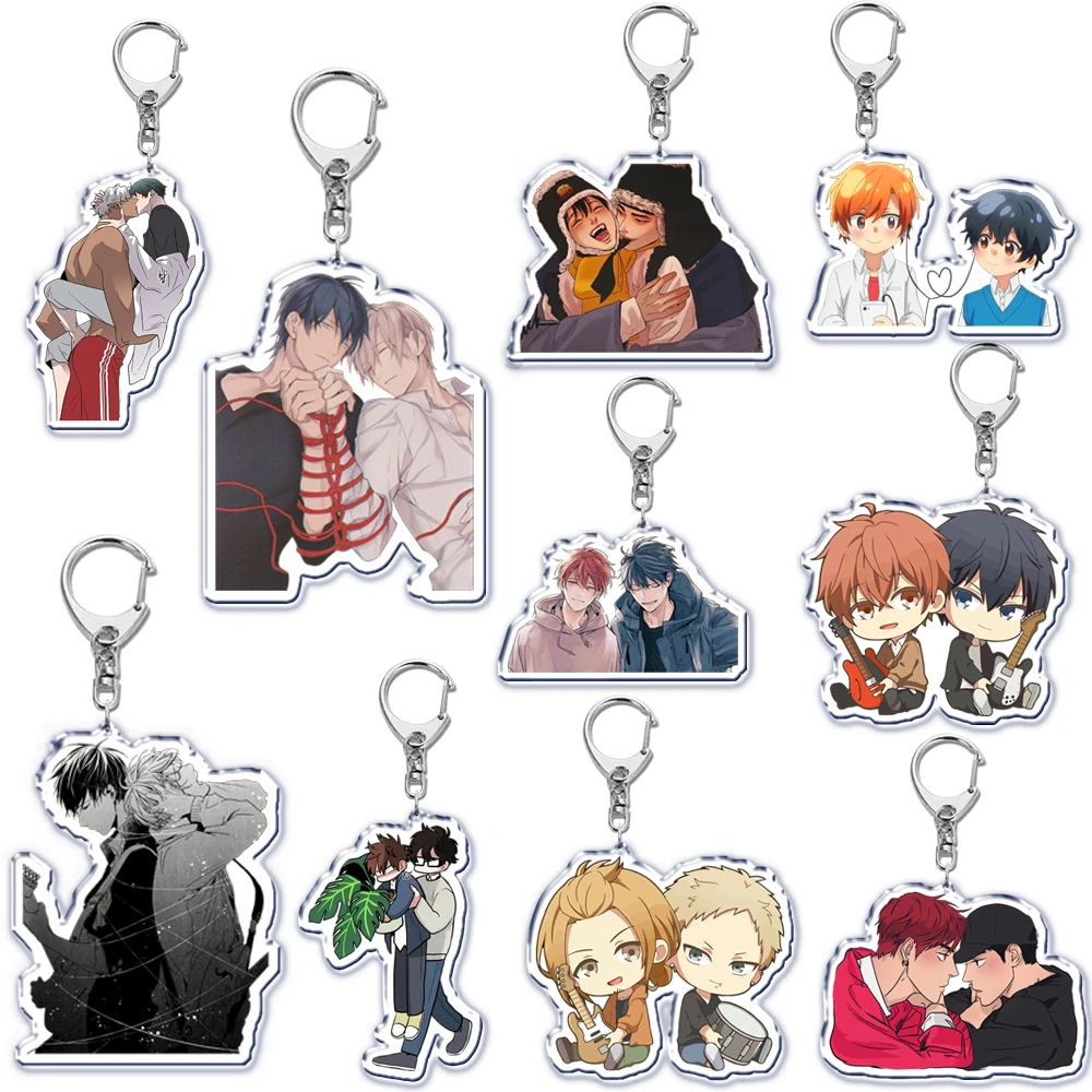 Lgbt-Yaoi-Manhwa-Jinx-Boys-Love-BL-Manga-Acrylic-Keychain-for ...