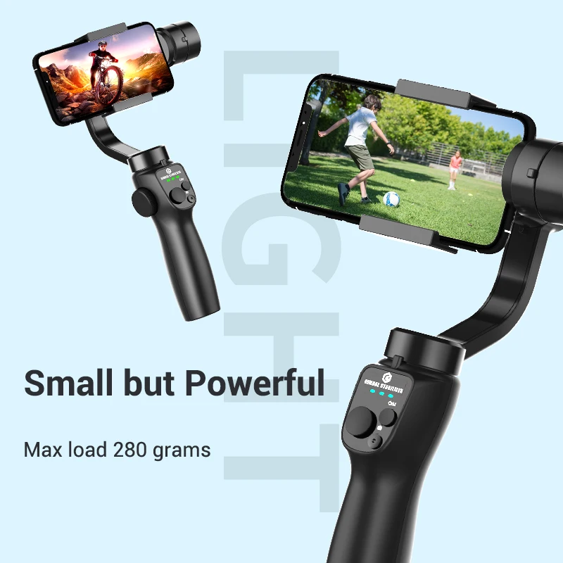F10 3-Axis Handheld Gimbal Stabilizer Selfie Stick with Tripod for ...