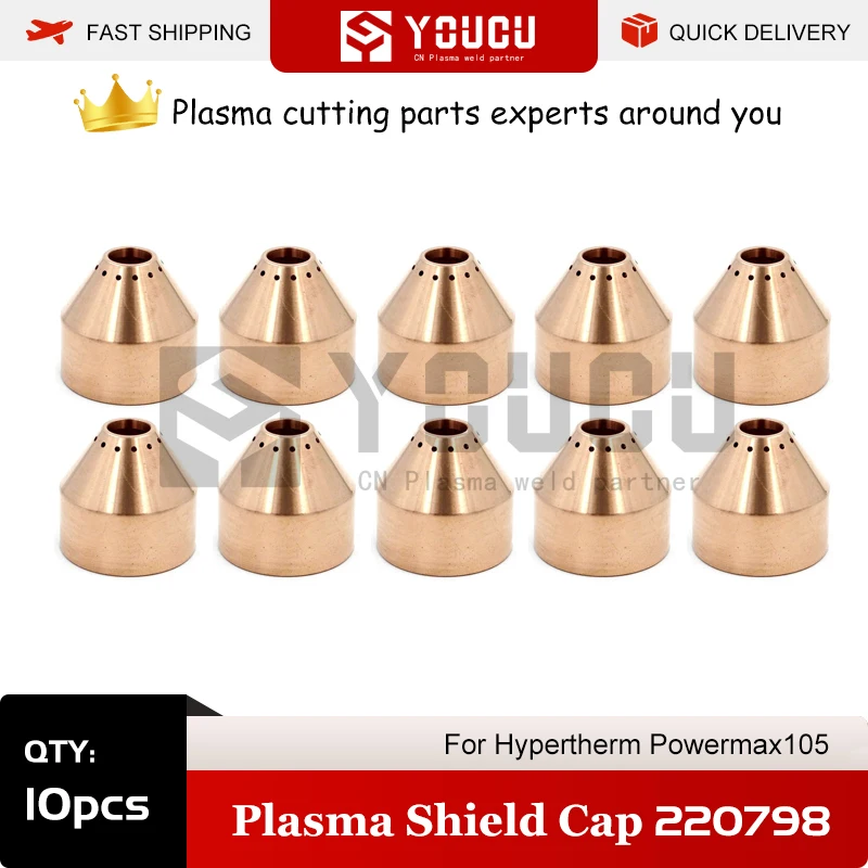 YOUCU-10pcs-220798-45-105A-Plasma-Shield-Cap-For-PowerMax105-Plasma ...