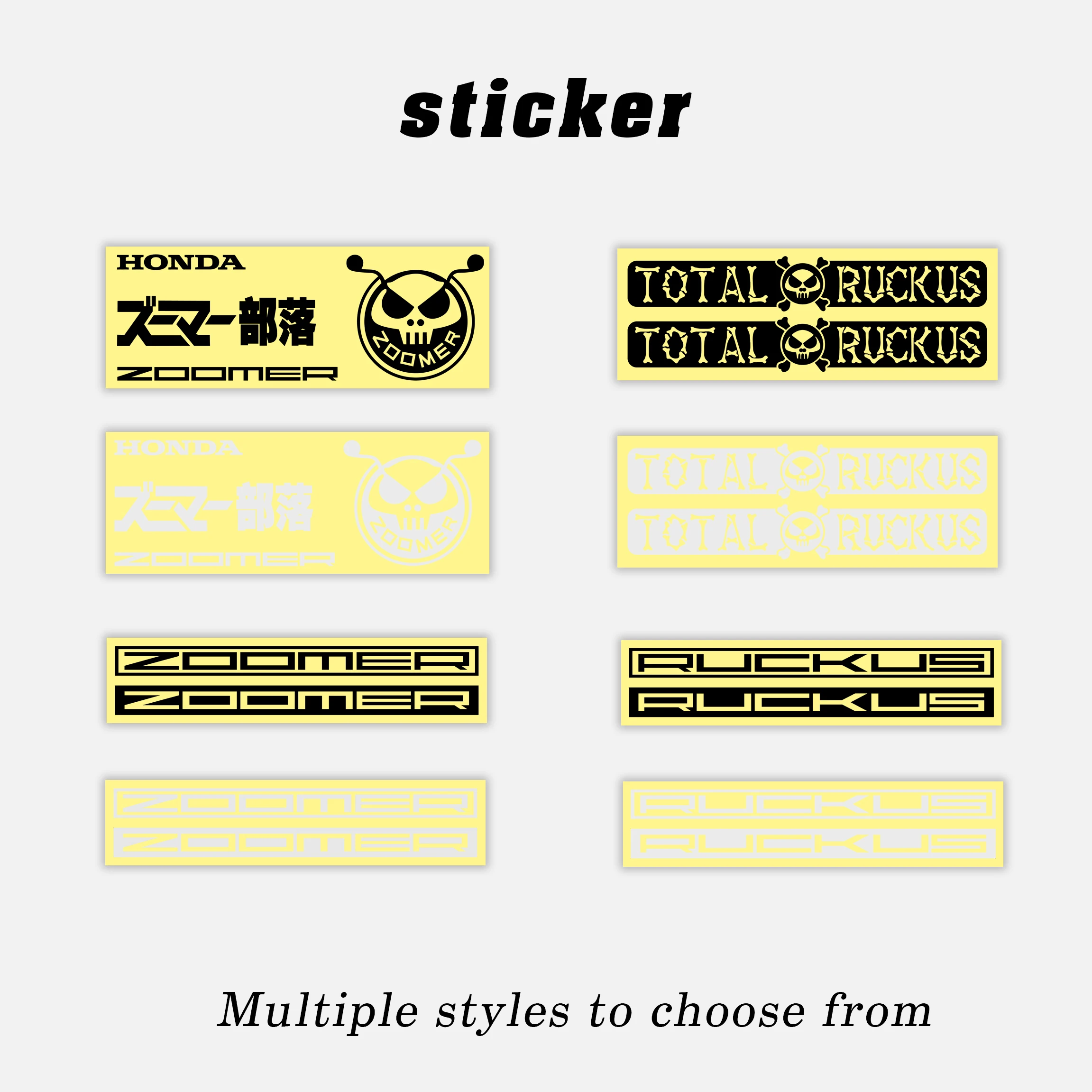 Sticker-Vinyl-Decal-Scooter-Motorcycle-Parts-Car-Window-Bumper-Honda ...