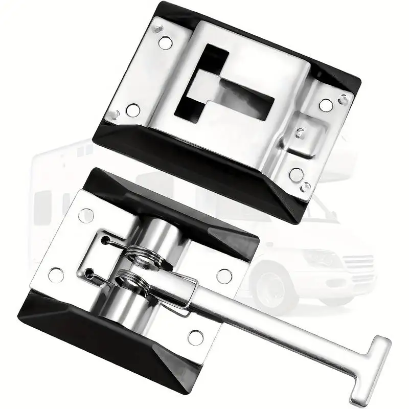 RV Catch Holder Hardware T Style Entry Door Latch for Commercial ...
