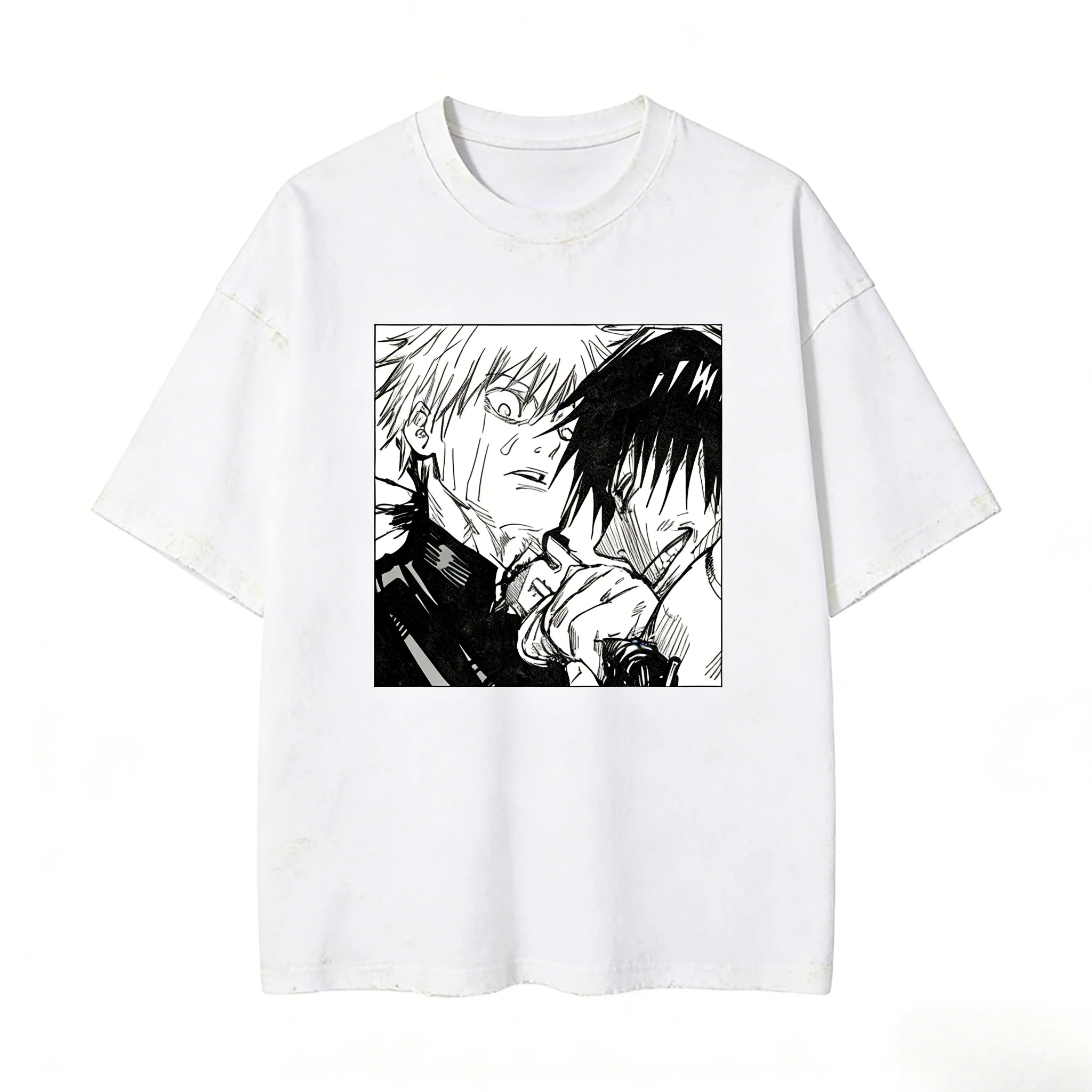 New Cool Graphic T-Shirt - Unisex Classic Satoru Gojo & Toji Fushiguro ...