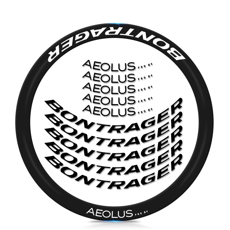 wheel sticker road bike rim decals wheel set bicycle decoration ...