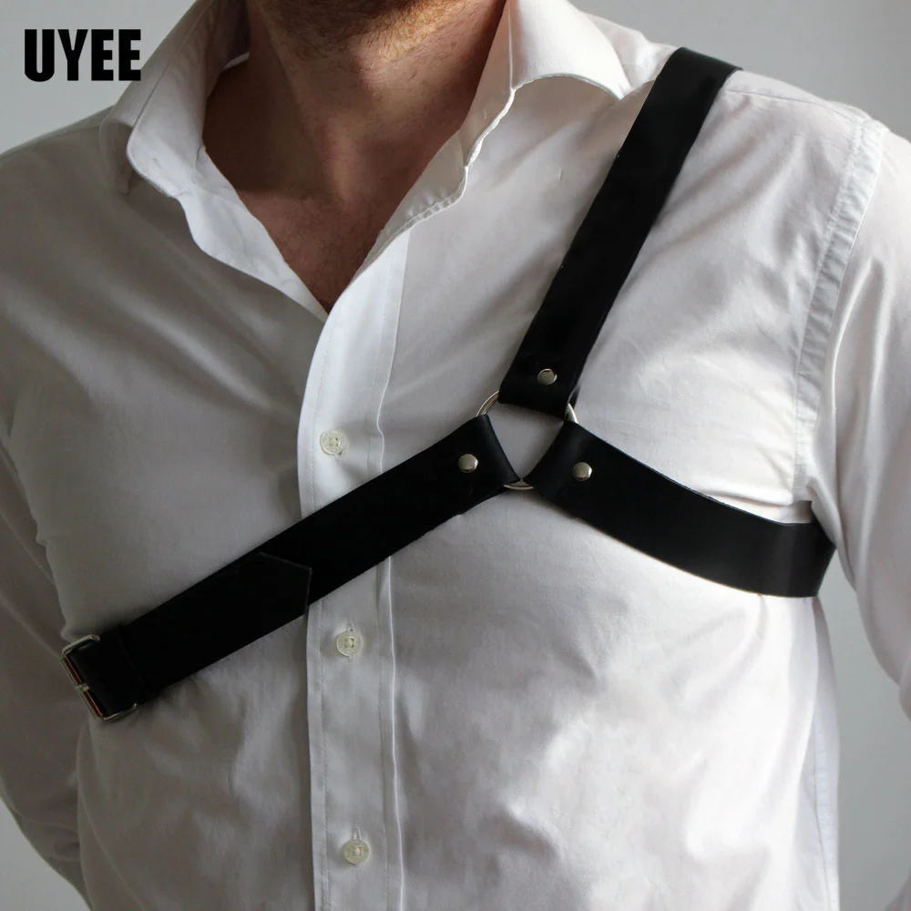 UYEE Belt for Men Sexy Harnesses Techwear Chest Straps Body Bondage ...