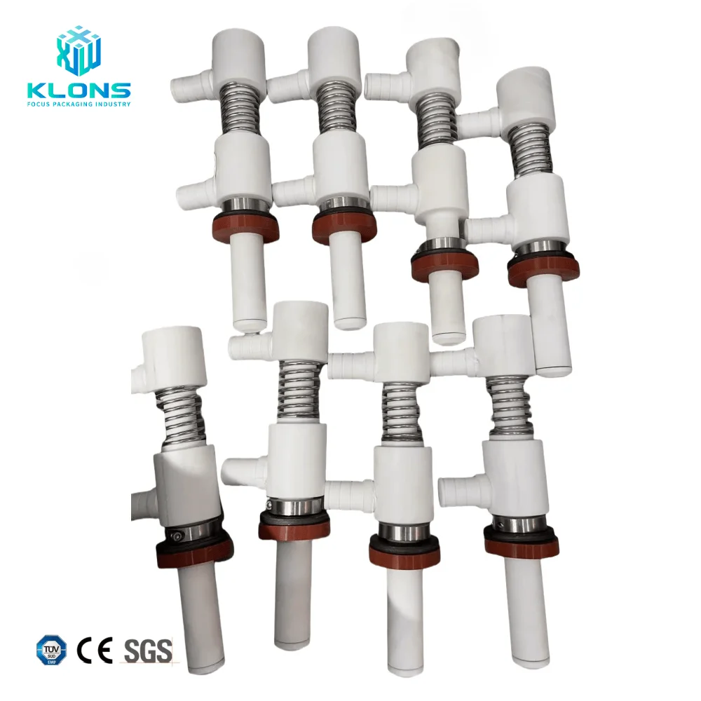 Ptfe Material Overflow Liquid Filling Machine Parts Nozzle 18 MM ...
