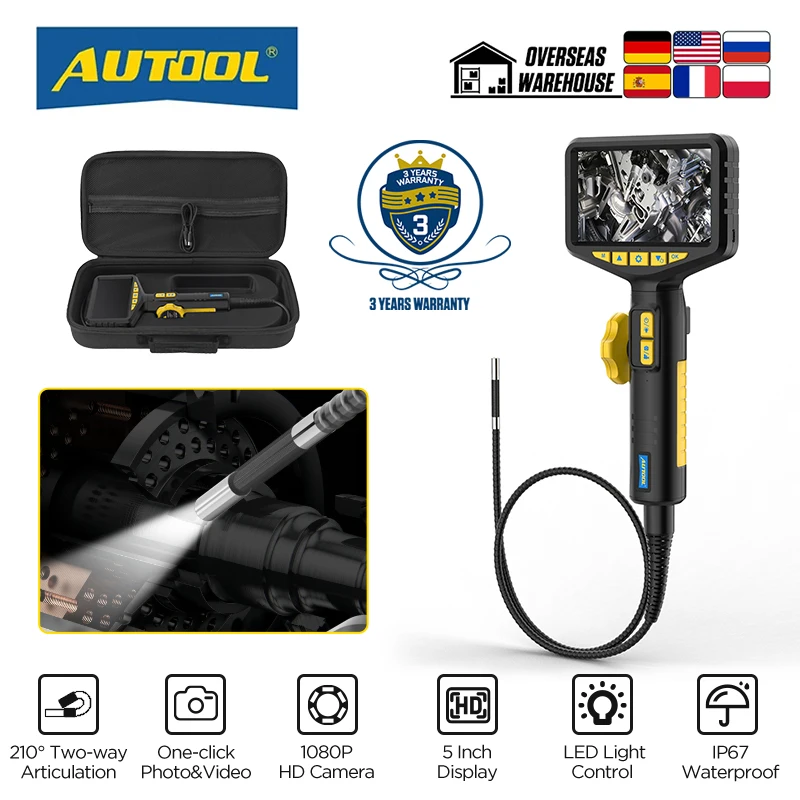 AUTOOL-SVB305-Precise-Automotive-Industrial-Endoscope-Camera-1080P-HD-5 ...