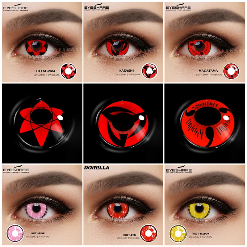 Sharingan Eye Contacts