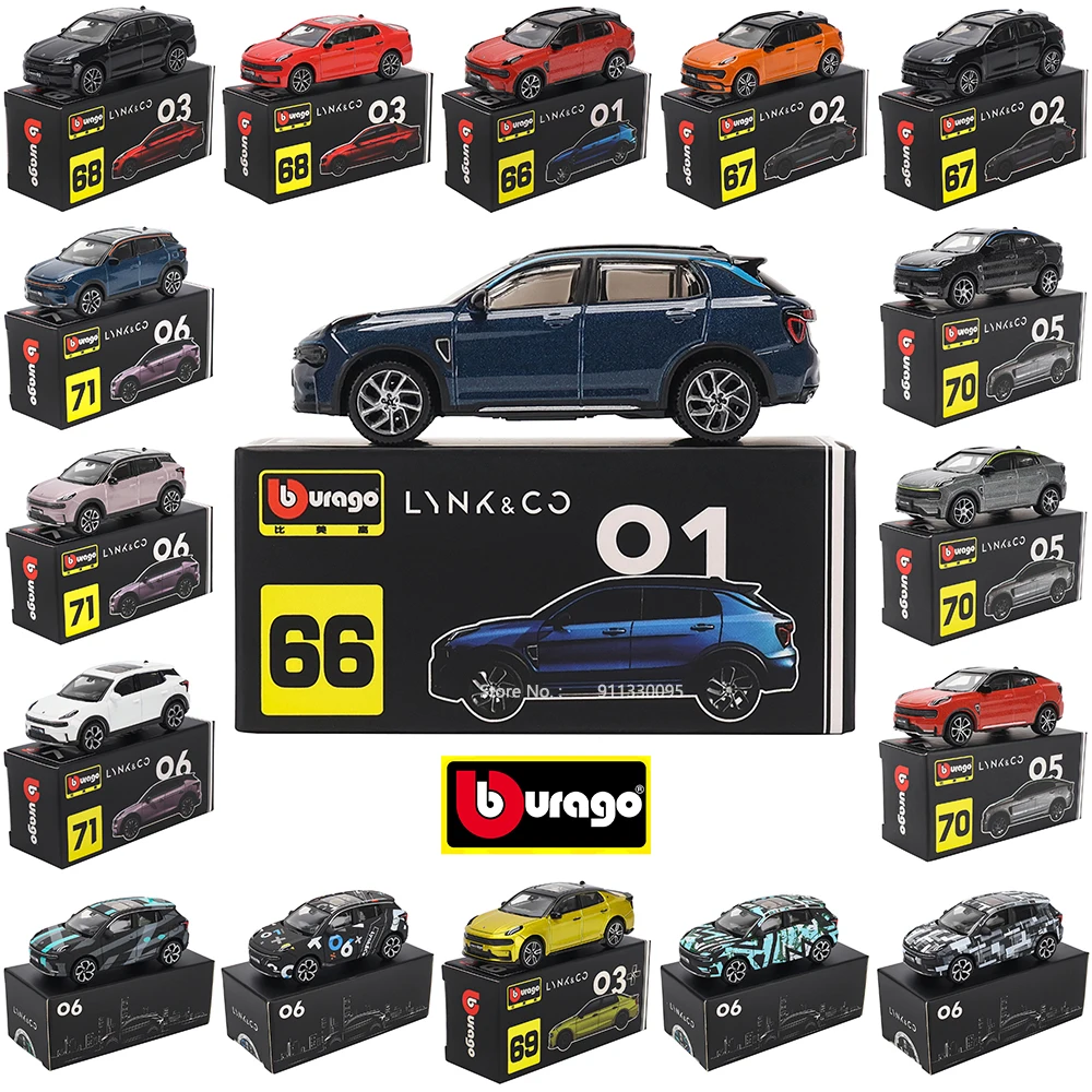 Bburago-1-64-LYNK-model-simulation-of-collar-alloy-Micro-high-precision ...