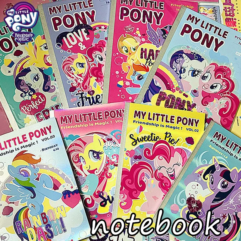 Child-My-Little-Pony-Notebook-Girl-Journal-A5-Cute-Workbook-Pocketbook ...