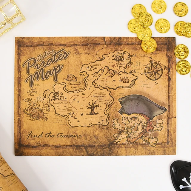 Treasure Hunt Map