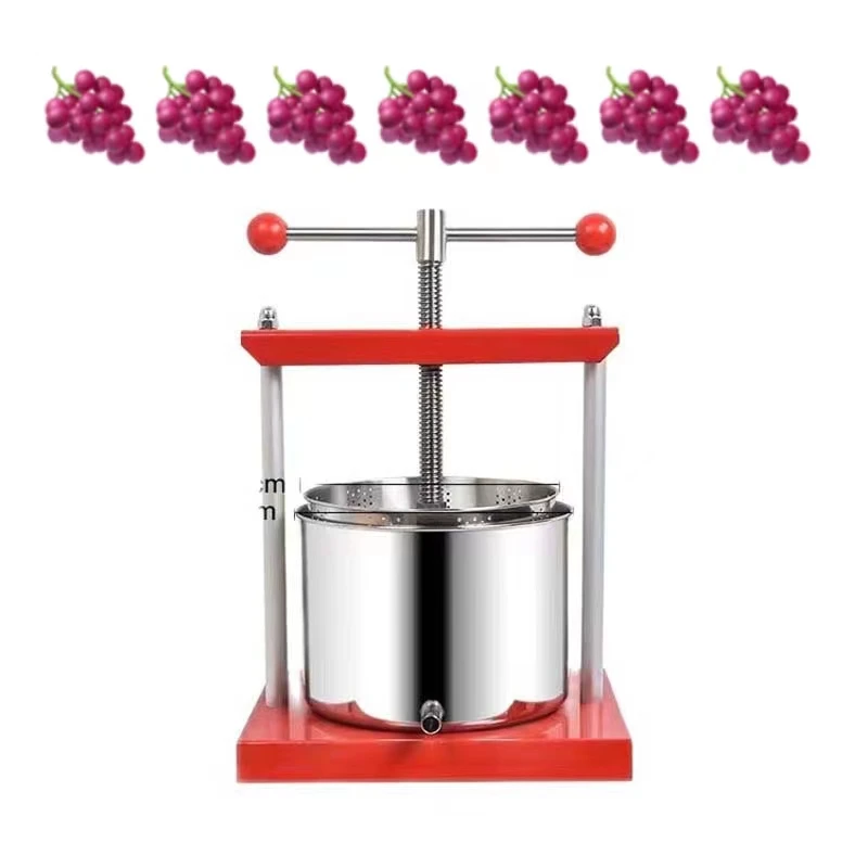 Grape-pressing-Extractor-2-3L-Stainless-Steel-Household-Manual-Squeezer ...