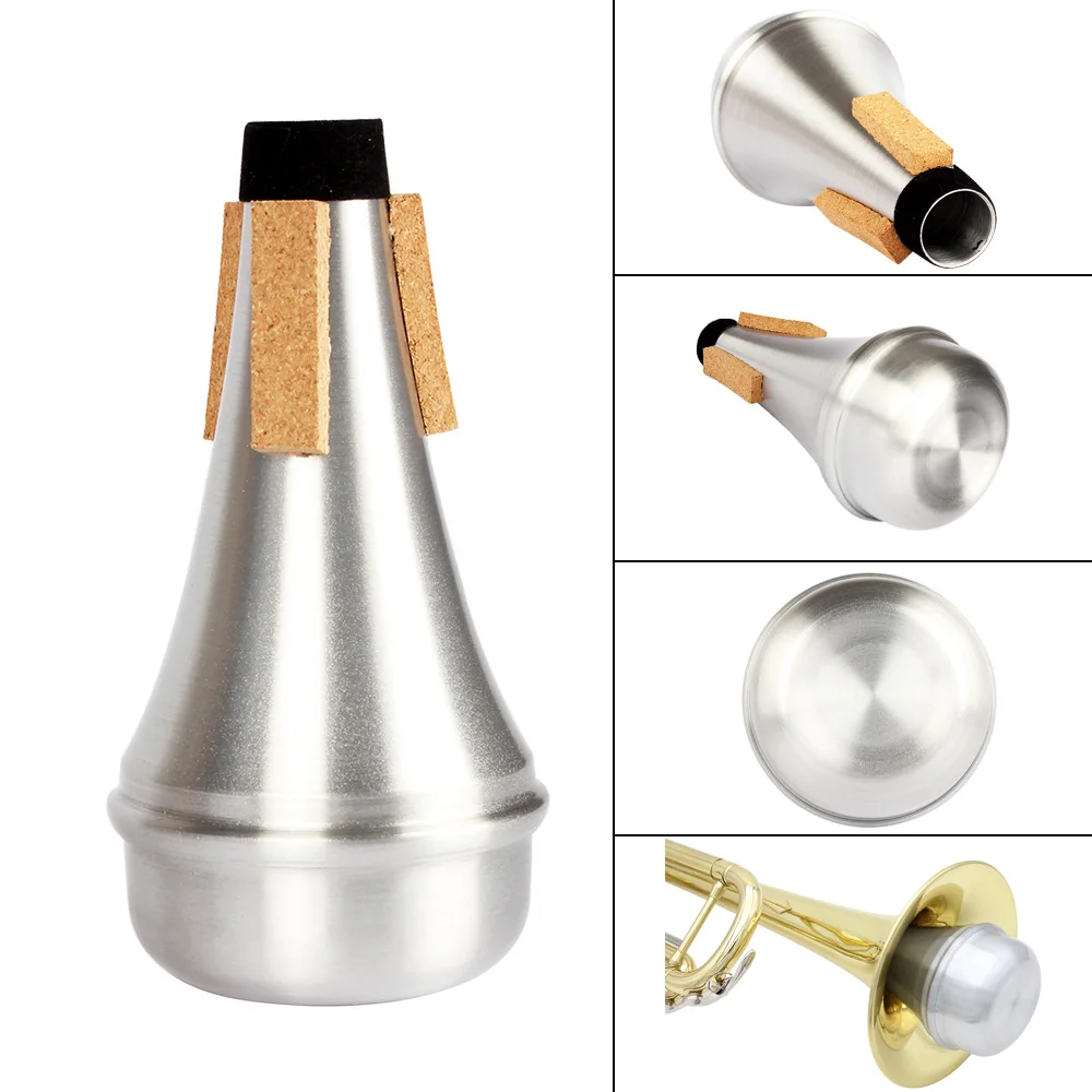 Weaker-Beginners-Practice-Straight-Body-Mute-Accessories-Silver ...