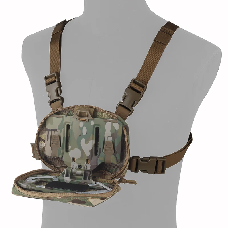 Tactical MOLLE Folding Navigation Board Pouch Set for 4.7-6.7in Mobile ...