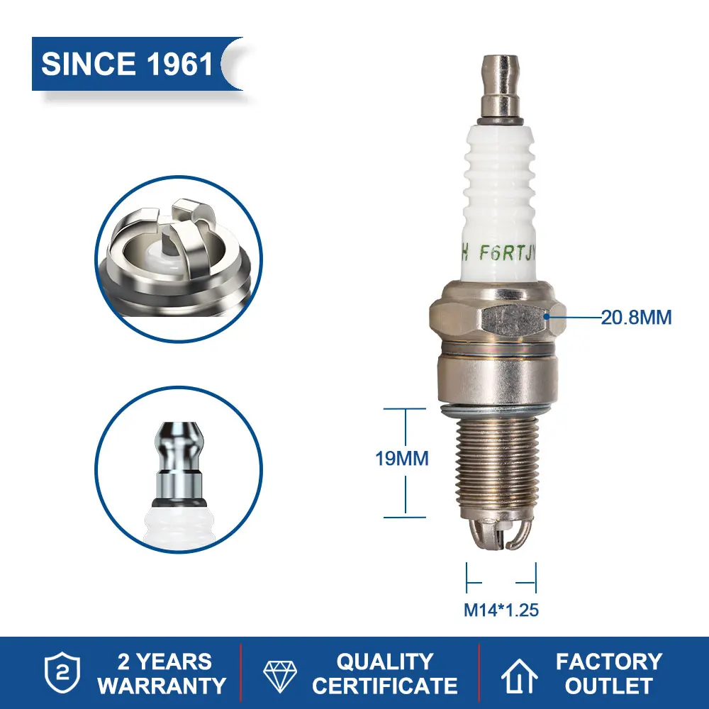 2 8pcs Pin Terminal Spark Plugs Torch B7rc Replace For 53 Off