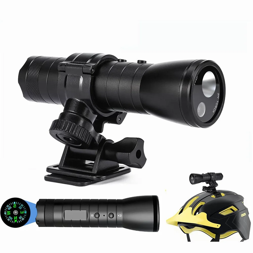 New-Waterproof-Flashlight-Sports-Camera-Portable-Motorcycle-Bicycle ...