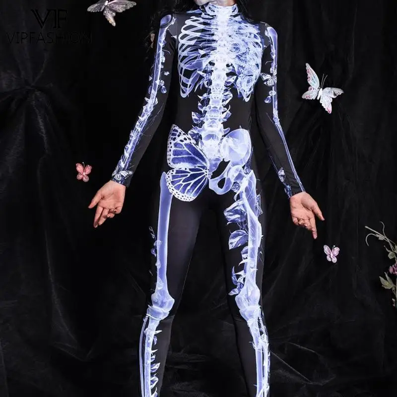VIP-FASHION-X-ray-Butterfly-Skeleton-Costume-for-Woman-Halloween ...