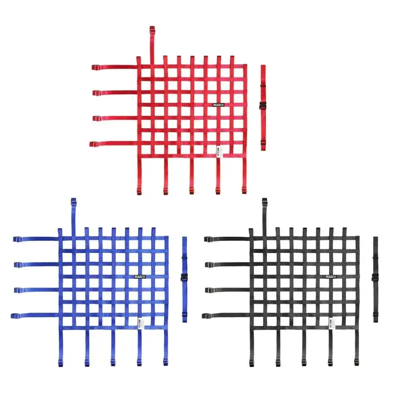 Car Accessories Race Car Window Net Mounting Kit Black/Red/Blue 1PC ...