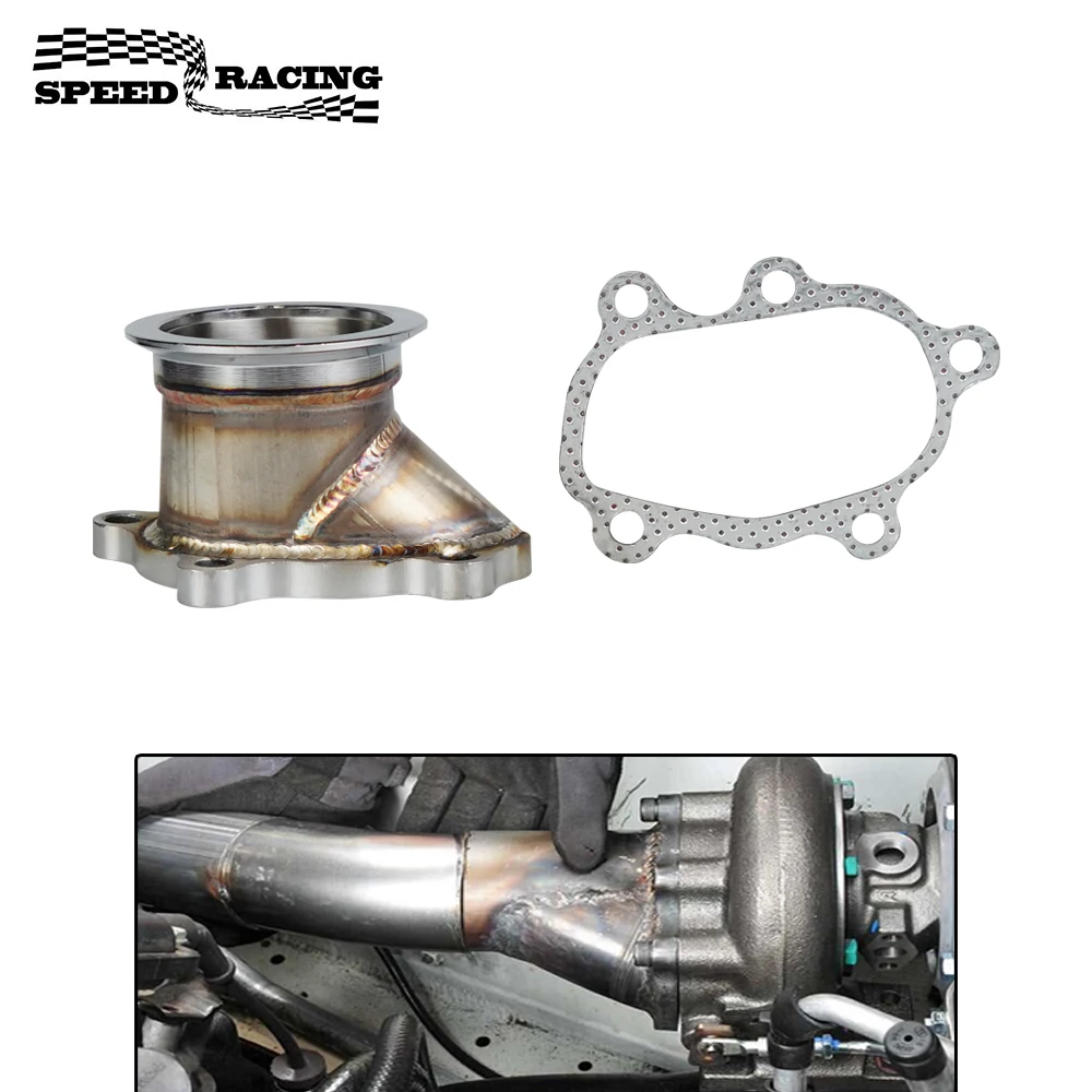 Turbo-Down-Pipe-Adapter-63mm-V-band-Clamp-Flange-Competitive-with-T25 ...