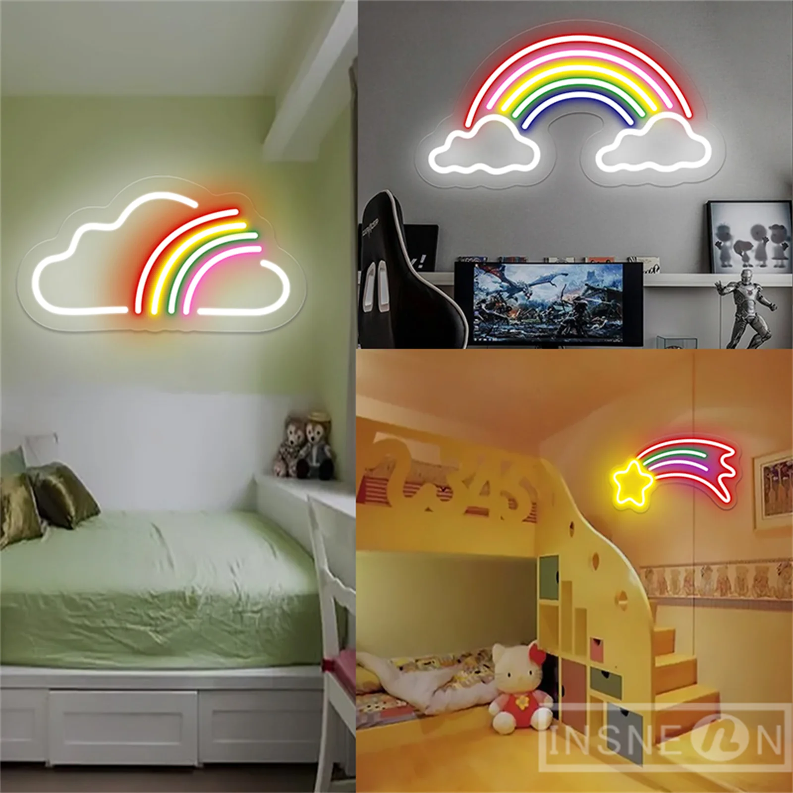 Rainbow-Cloud-Neon-Light-Sign-Wall-Neon-Lamps-Sign-Cute-Colorful ...