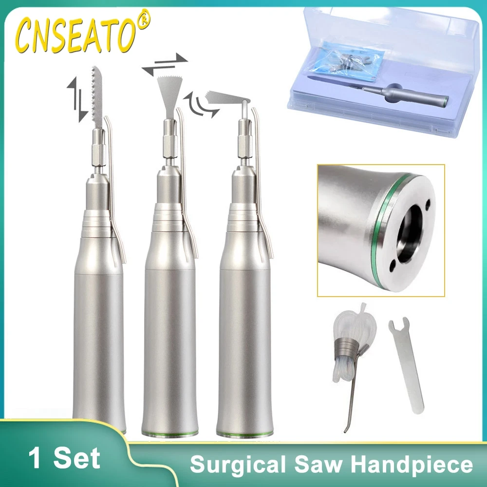 Dental Surgical Saw Handpiece Implantology Reciprocating Saw Blade Bone Cutting Handpiece ...