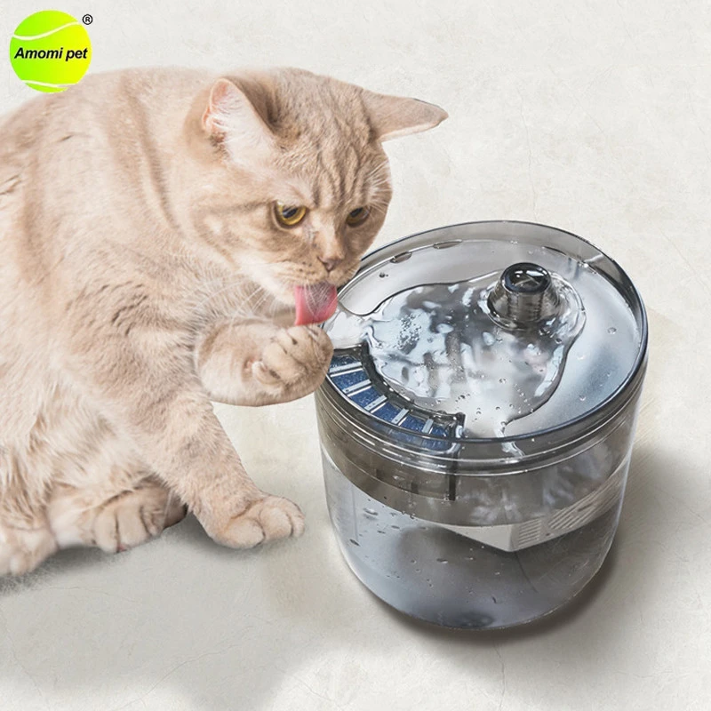 Automatic Cat Water Fountain with Filter 1.5L Large Capacity Cat Water ...