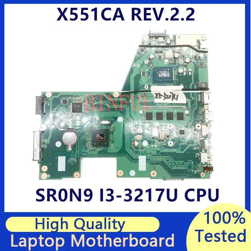 Mainboard-For-Asus-X551CA-REV-2-2-With-SR0N9-I3-3217U-CPU-4GB-Laptop ...
