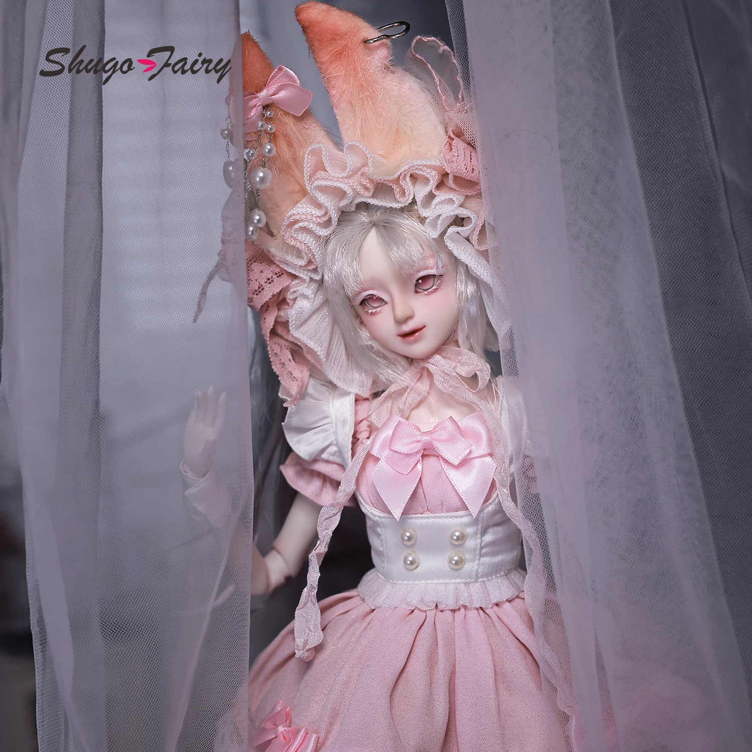 Shugafairy Rapunzel BJD Doll 1/4 Fullset Medieval European Style Pink ...