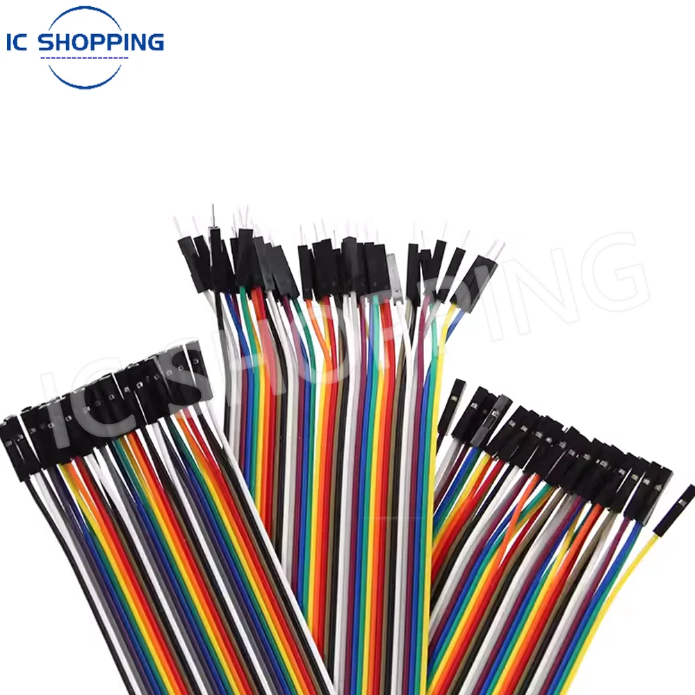 40PCS-Jumper-Wire-DuPont-Line-DuPont-Cable-Connection-male-to-male ...