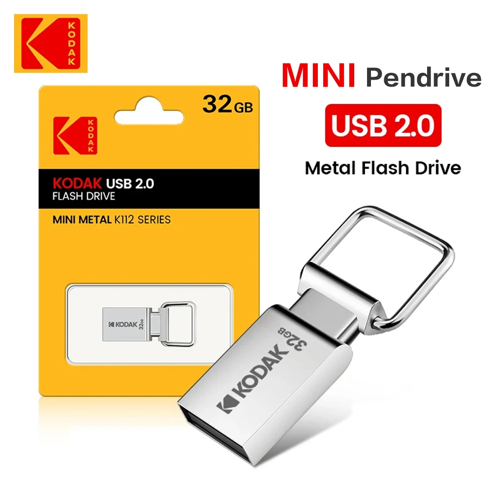 Kodak-K112-USB-Flash-Drive-Pen-Drive-128GB-64GB-32GB-Mini-Pendrive-Waterproof-Dustproof-USB ...