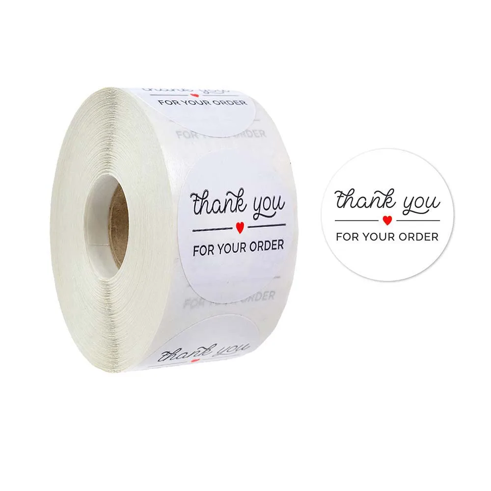 Thank-You-For-Your-Order-Sticker-Seal-Labels-Thank-You-For-Business ...