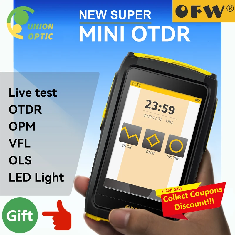 Mini-OTDR-OFW-FWT100-Active-Fiber-Live-Test-1550nm-20dB-80KM-Optical ...