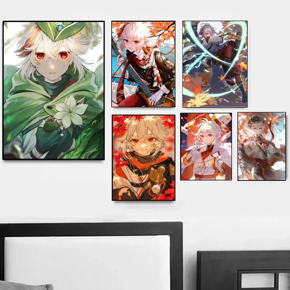 1PC-Game-Anime-Genshin-Impact-Kaedehara-Kazuha-Poster-Paper-Print-Home ...