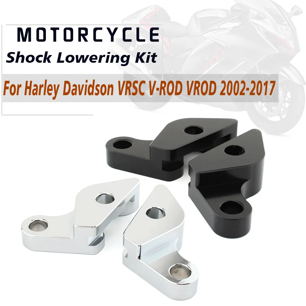 Motorcycle-CNC-Rear-Shock-Lowering-Suspension-Kit-For-HARLEY-VRSC-V-ROD ...