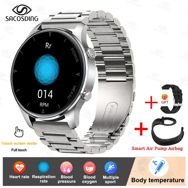 2022New Inflatable Strap Accurately Measure Heart Rate Blood Pressure ...