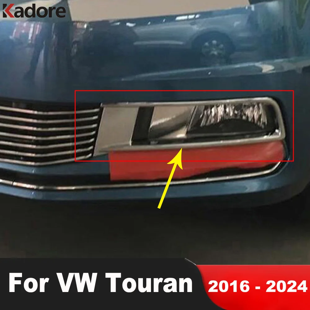 Front-Fog-Light-Lamp-Cover-Trim-For-Volkswagen-VW-Touran-2016-2021-2022 ...