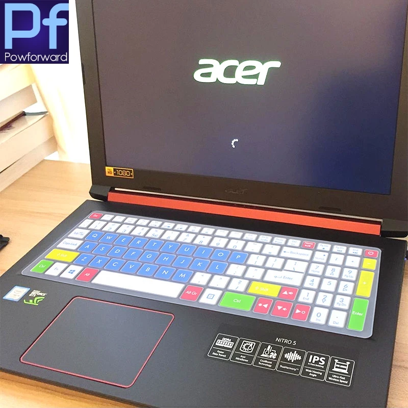 Silicone Keyboard Cover skin for Acer Nitro 5 AN515 AN515-53 an515-51 ...