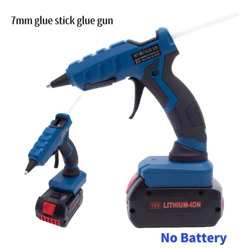 For-BOSCH-18V-Battery-Hot-Melt-Glue-Gun-Kit-Duty-60W-7MM-20Pcs-Glue ...