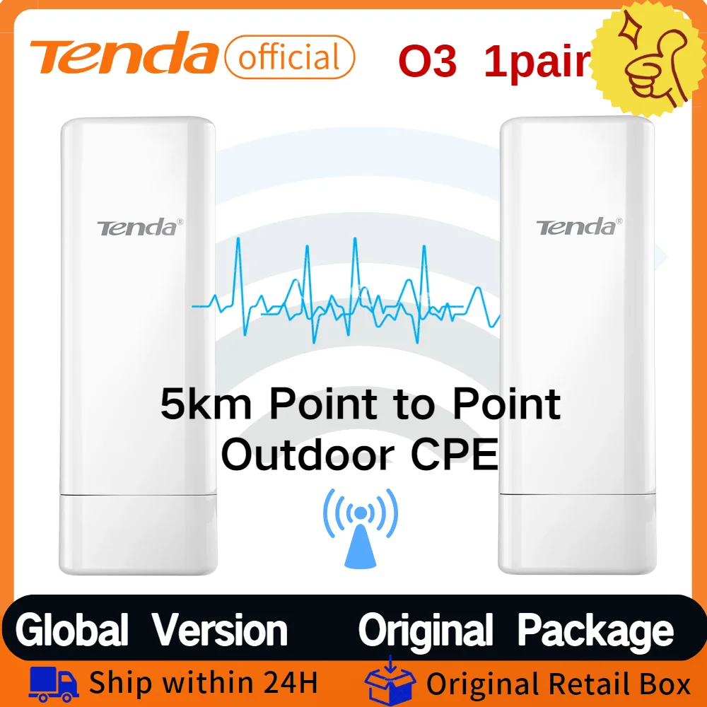 Tenda-WIFI-Outdoor-CPE-Outdoor-20KM-5KM-500M-5GHz-433Mbps-Wifi-Bridge ...