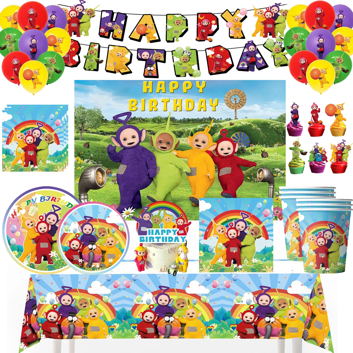Balloons Teletubbies : Le Guide Complet pour une Fête d'Anniversaire ...