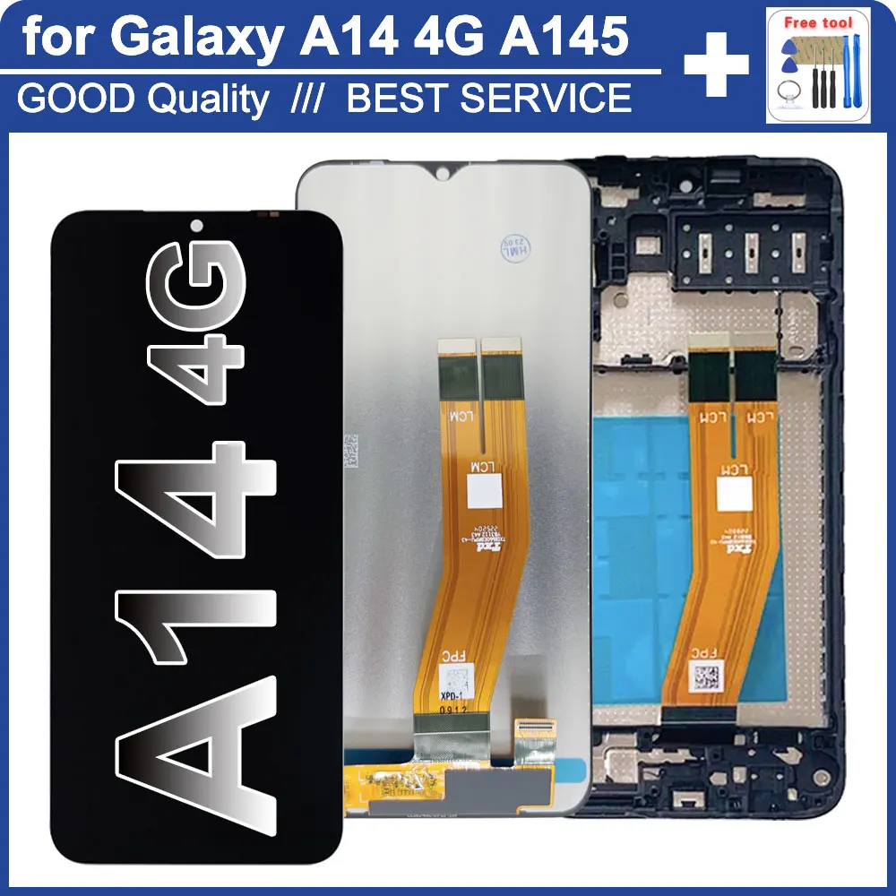 6-6-New-LCD-for-Samsung-Galaxy-A14-4G-LCD-Screen-Touch-Panel-Display ...