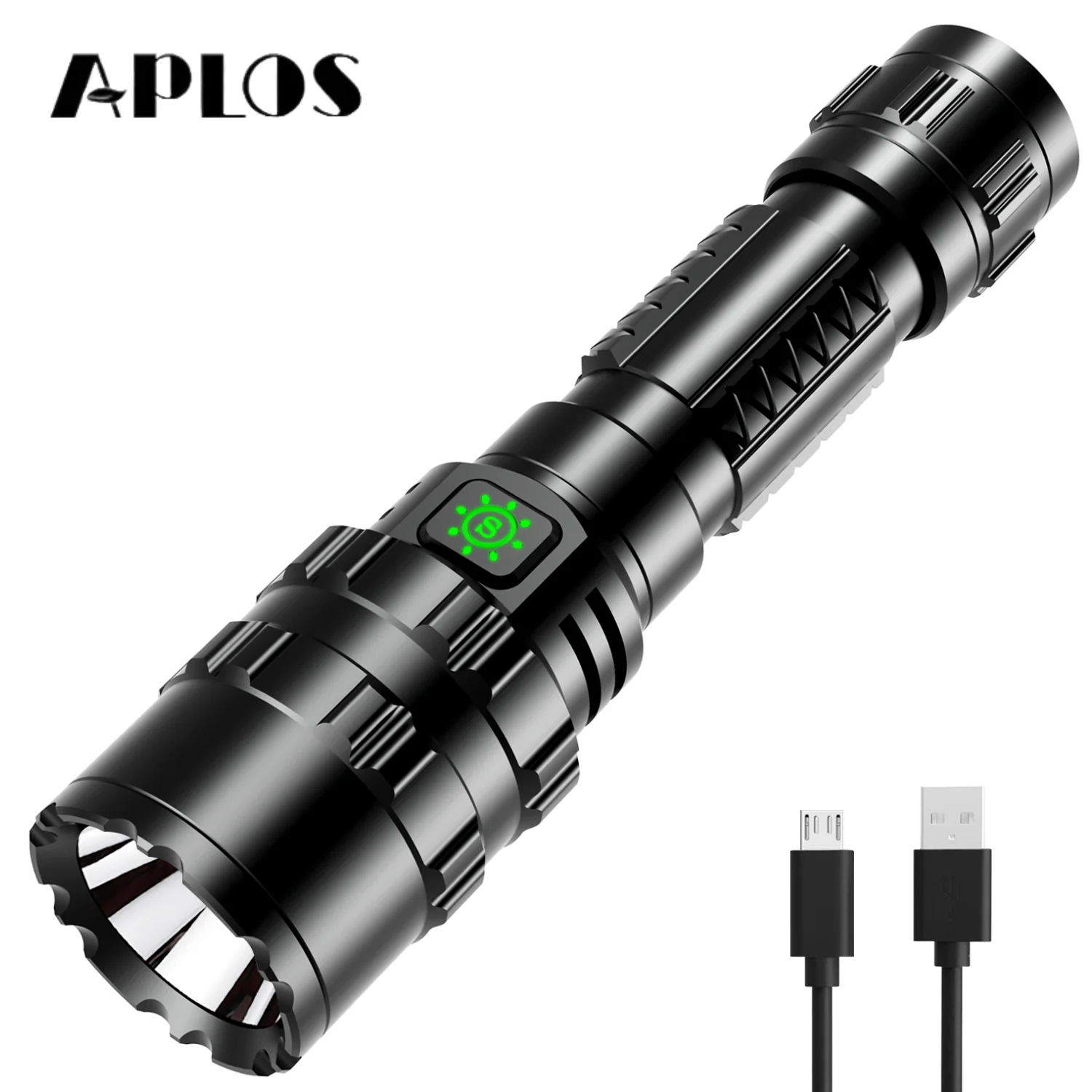 APLOS-F01-1200lm-EDC-Flashlight-Rechargeable-XML-L2-LED-18650-Torch ...