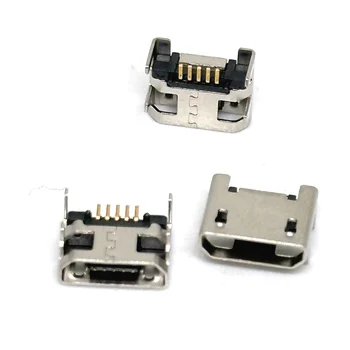 5Pin Micro USB Connector Female Port Jack Solder Plug SMD SMT Android ...