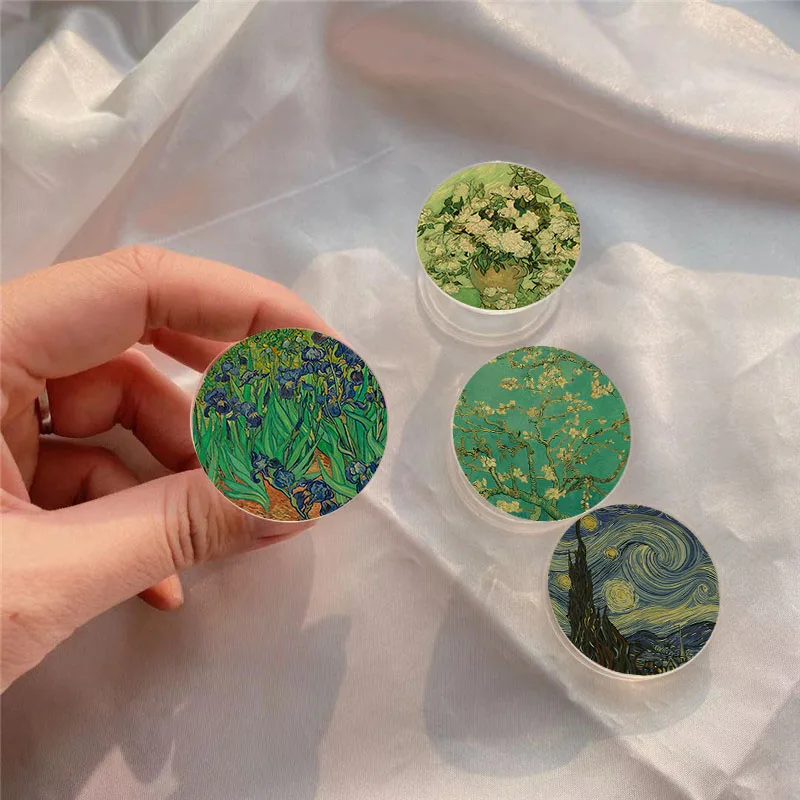 Retro-Van-Gogh-Art-The-Starry-Night-Aesthetic-Phone-Grip-Tok-Stand ...