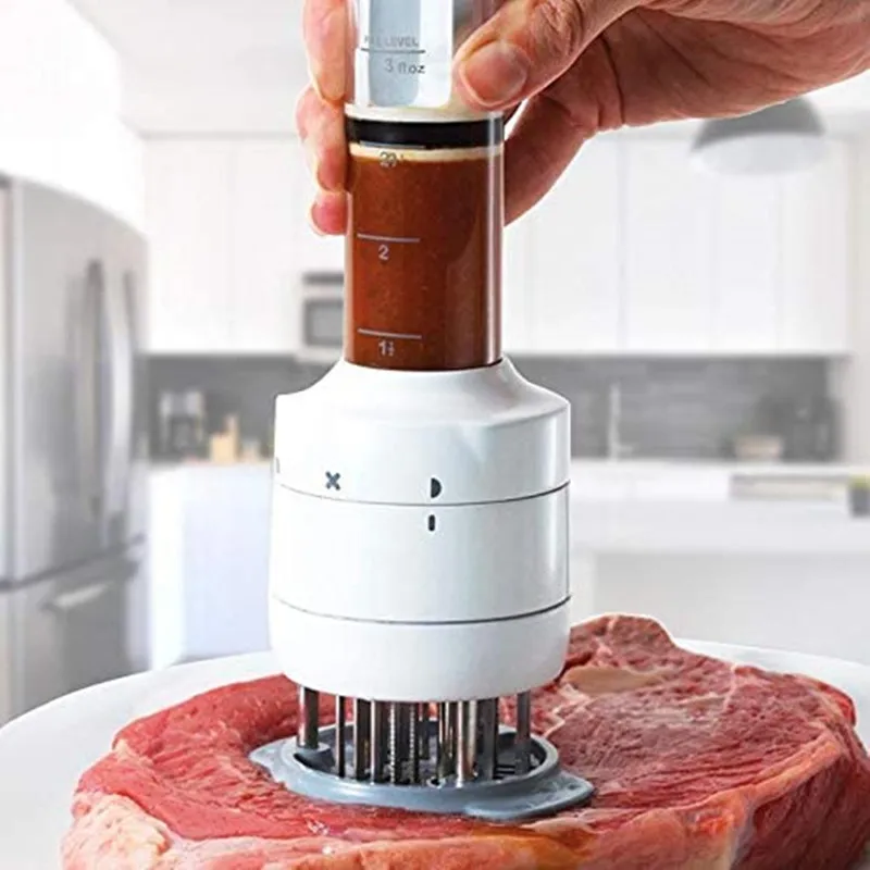 1pc Multifunctional Meat Tenderizer Needle Stainless Steel Steak Meat