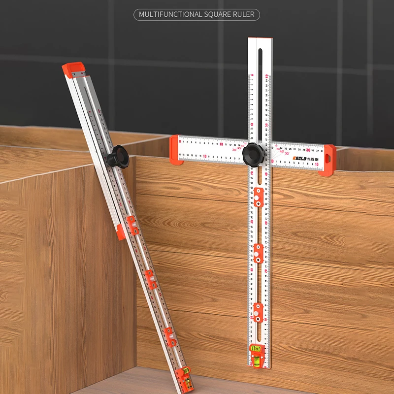 4-In-1-Drilling-Positioning-Ruler-Combination-Angle-Ruler-T-Shaped ...