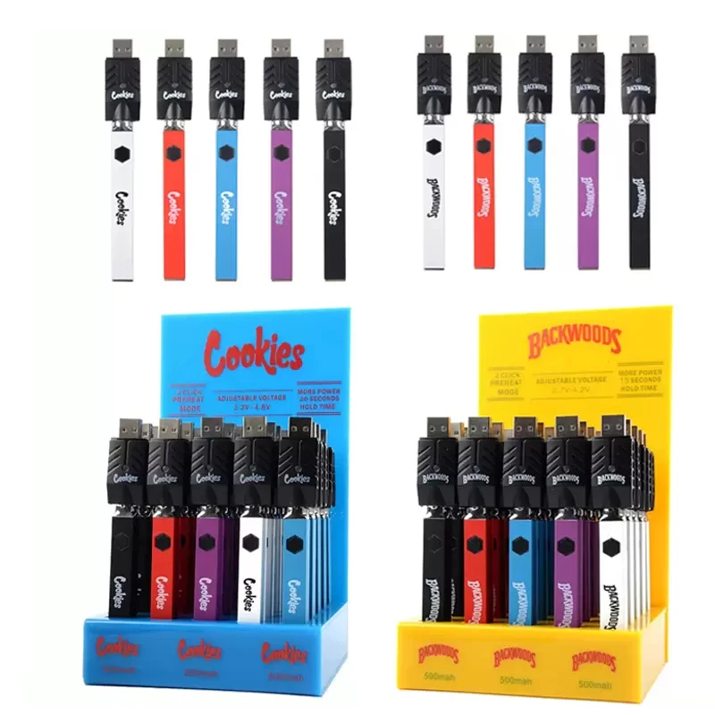 20pcs-lot-New-Cookies-Backwoods-Square-Preheating-Battery-500mAh ...