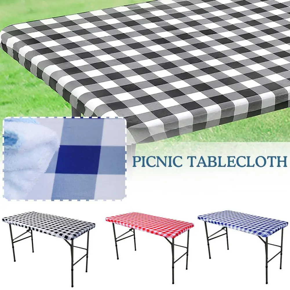 Pvc-Table-Cover-Rubber-Band-Outdoor-Dustproof-Waterproof-Tablecloth ...